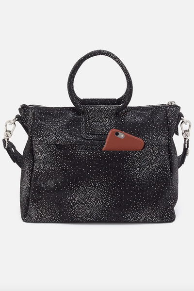 SIDEWALK SALE ITEM - Sheila Medium Satchel - Galaxy – Shop Whimsicality