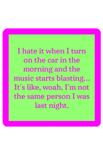 Humor Coaster - Same Person | Shop Whimsicality